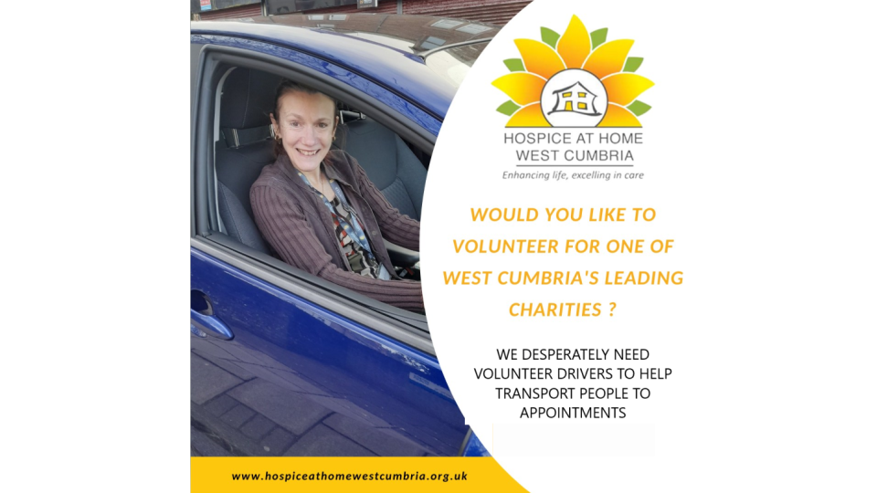 Volunteer drivers needed for Hospice at Home West Cumbria | BECBC