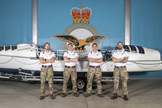 Delkia Sponsors RAF Team 'Atlantic Rocks' on Fundraising Row… | BECBC