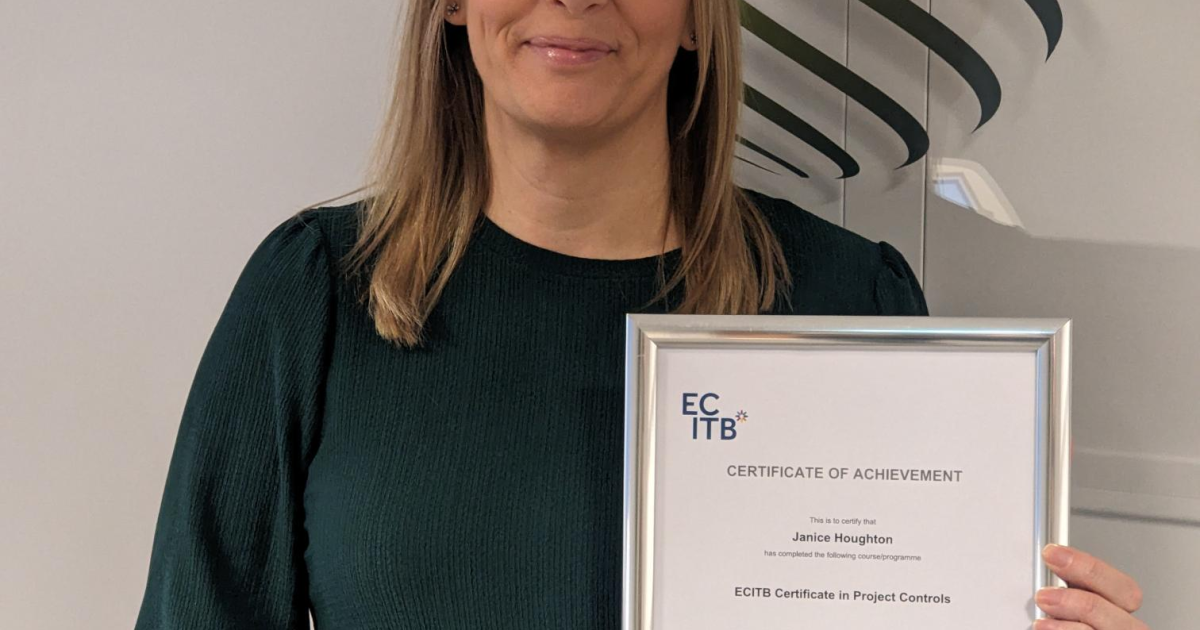 Delkia's Janice Houghton gains an ECITB Certificate in… | BECBC